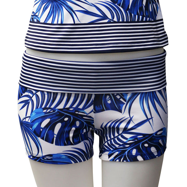 Boyshort Bikini Bottoms - Full Coverage Swim | Loco Boutique