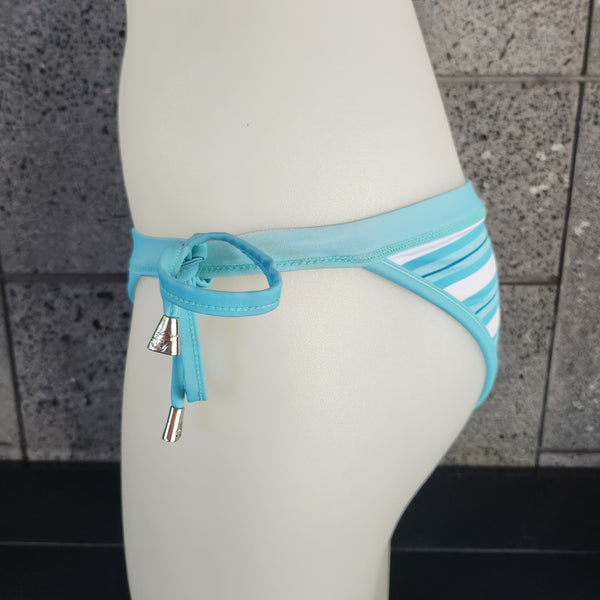 Reversible Hibiscus Banded Bikini Bottom | Loco Boutique
