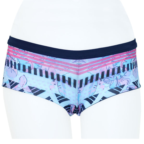 Boyshort Bikini Bottoms - Full Coverage Swim | Loco Boutique