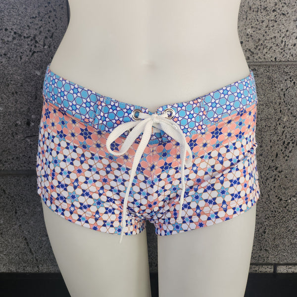 Boyshort Bikini Bottoms - Full Coverage Swim | Loco Boutique